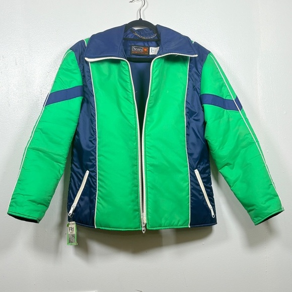 Sears | Jackets & Coats | Vintage Sears Womens Coat Jacket Size L ...